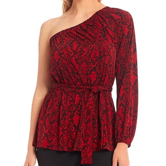 MICHAEL Michael Kors | Tops | Michael Michael Kors Python Eco Matte ...